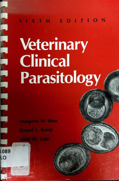 Veterinary clinical parasitology | ECHOcommunity.org