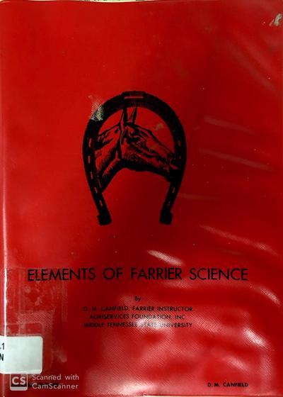 Elements of Farrier Science | ECHOcommunity.org