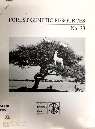 Forest Genetic Resources No. 23 | ECHOcommunity.org