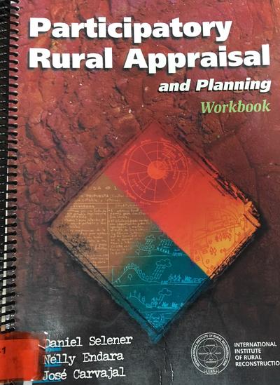 Participatory Rural Appraisal and Planning: Workbook | ECHOcommunity.org