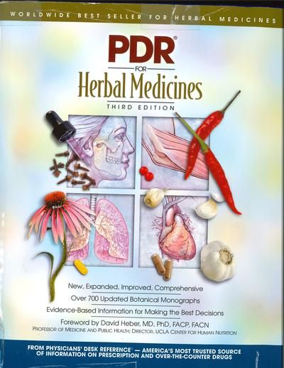 PDR for Herbal Medicines: Physicians' desk reference for herbal ...