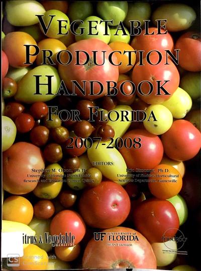 Vegetable Production Handbook for Florida 2007-2008 | ECHOcommunity.org