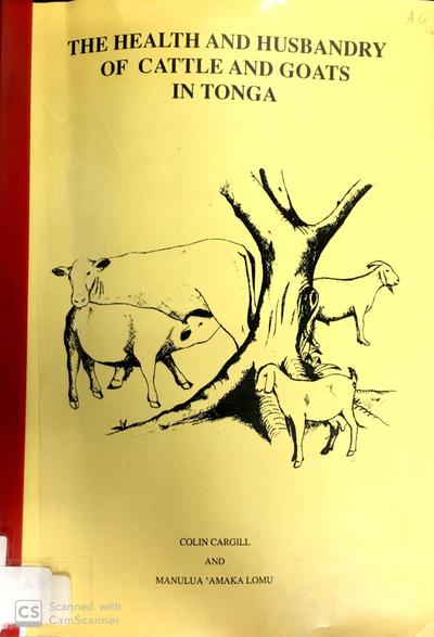 The Health and Husbandry of Cattle and Goats in Tonga | ECHOcommunity.org