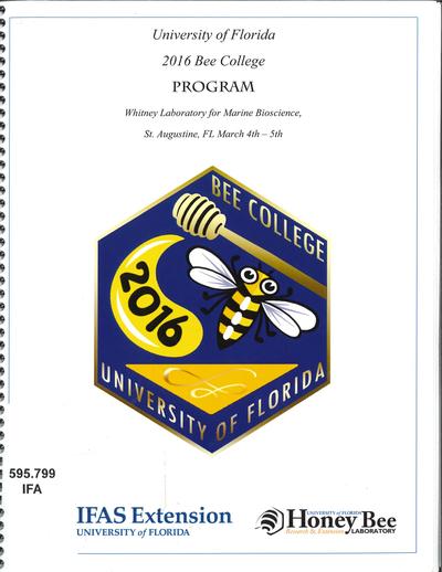 Bee College program: Whitney Laboratory for Marine Bioscience, St ...