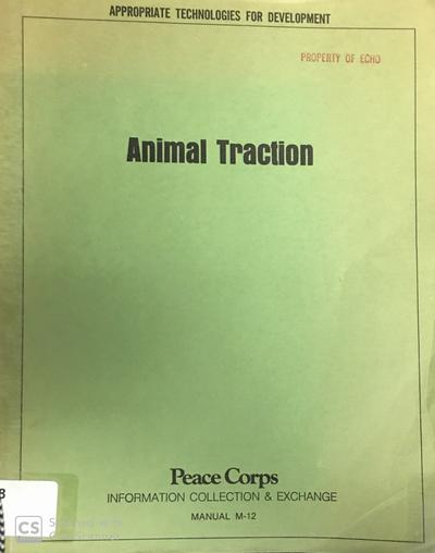 Animal Traction | ECHOcommunity.org
