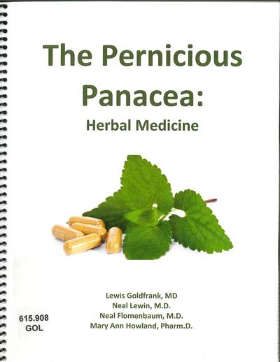 The Pernicious Panacea Herbal Medicine | ECHOcommunity.org