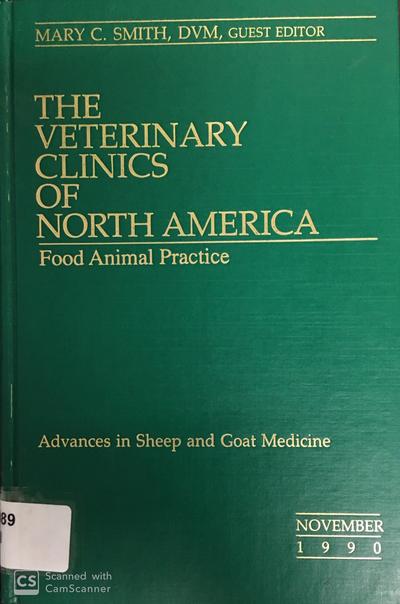 Advances in Sheep and Goat Medicine: The Veterinary Clinics of North ...