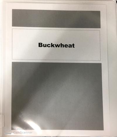 Structure and Chemical Composition of Developing Buckwheat Seed ...