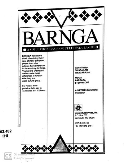 Barnga: A Simulation Game on Cultural Clashes | ECHOcommunity.org