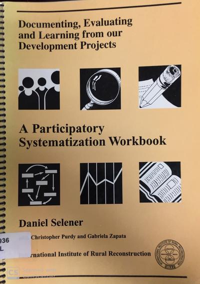 A participatory systematization workbook: documenting, evaluating and ...