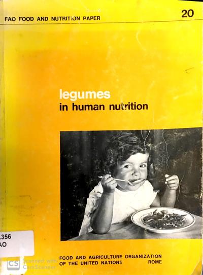 Legumes in Human Nutrition #20 | ECHOcommunity.org