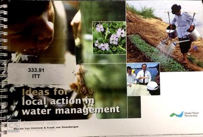 Ideas for local action in water management | ECHOcommunity.org