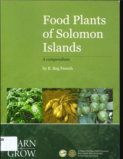 Food Plants of Solomon Islands / A compendium | ECHOcommunity.org
