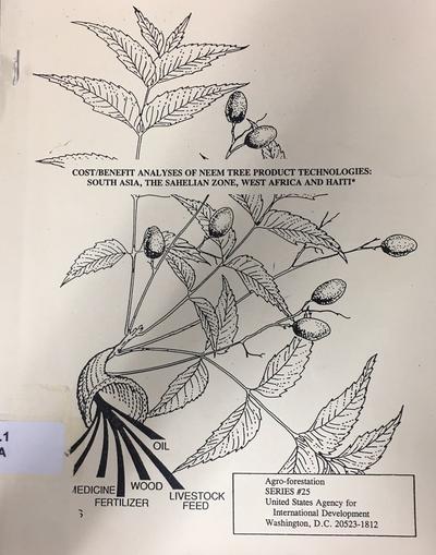 Cost / Benefit Analyses of Neem Tree Product Technologies: South Asia ...