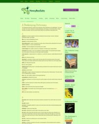 Glossary - Beekeeping | ECHOcommunity.org